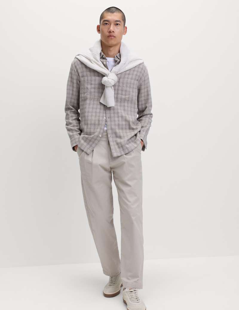 Pure Cotton Checked Flannel Shirt – Retail International Group