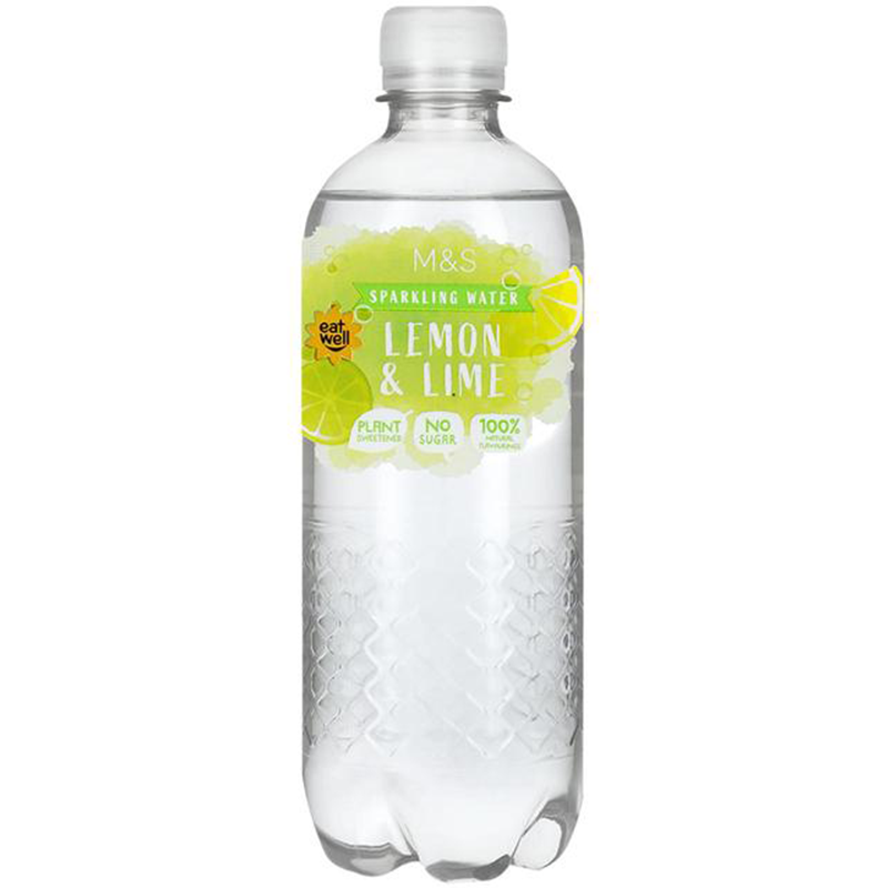M&S Sparkling Water Lemon & Lime 1 Litre – Retail International Group