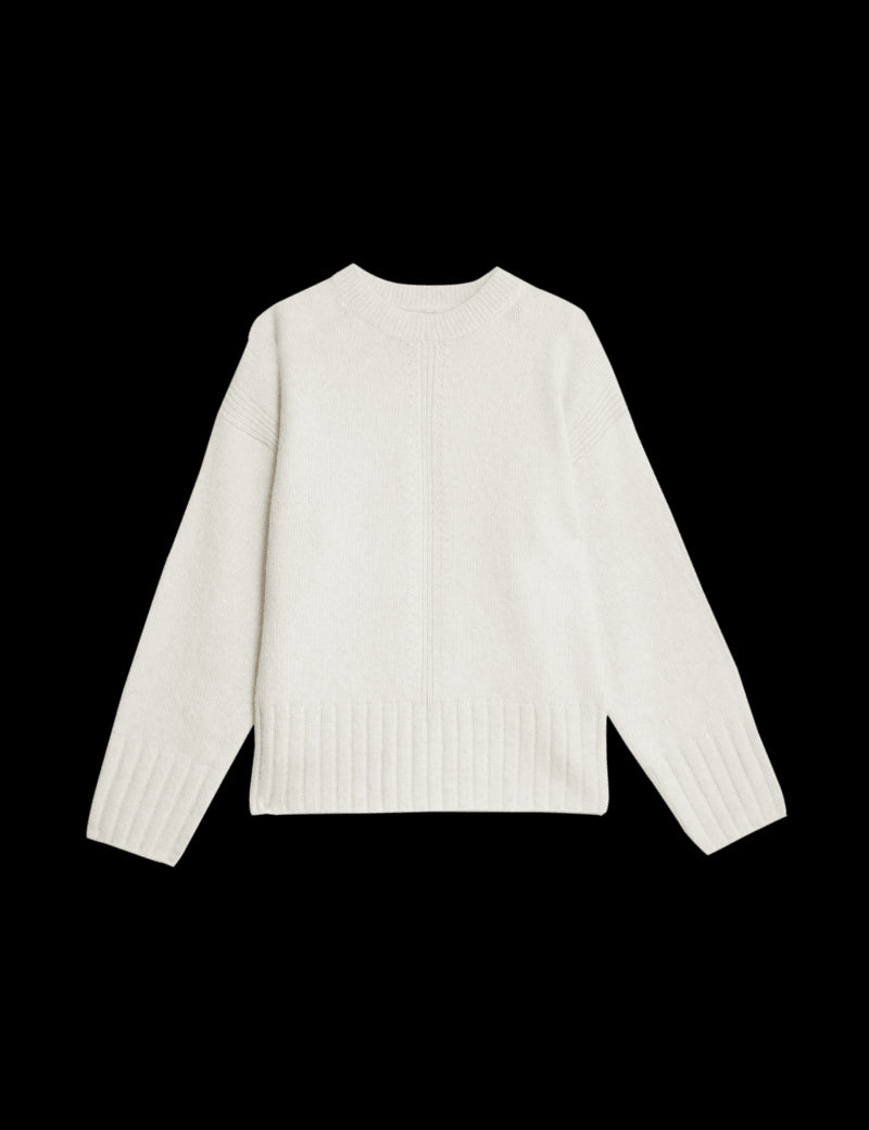 Textured Crew Neck Relaxed Jumper – Retail International Group
