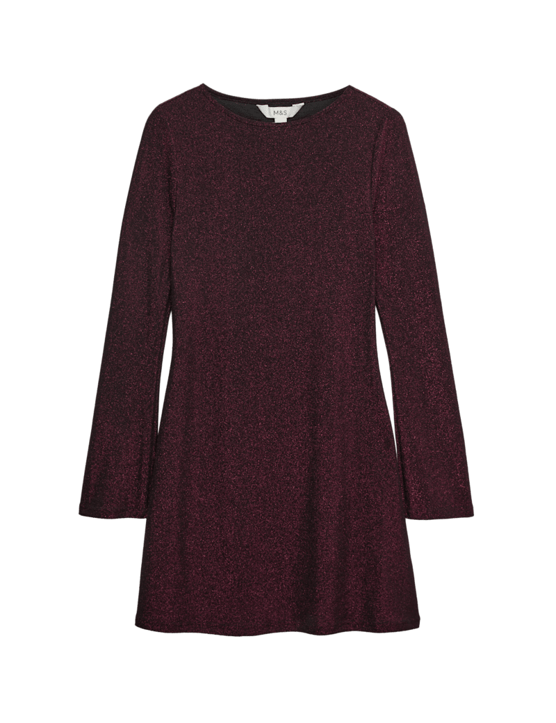 Metallic Mini Shift Dress – Retail International Group